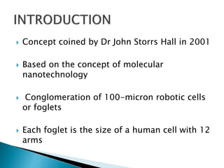 Utility fog ppt | PPTX