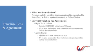 Utility Franchise Fees | PPTX