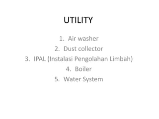 Utility lafi ad | PPTX