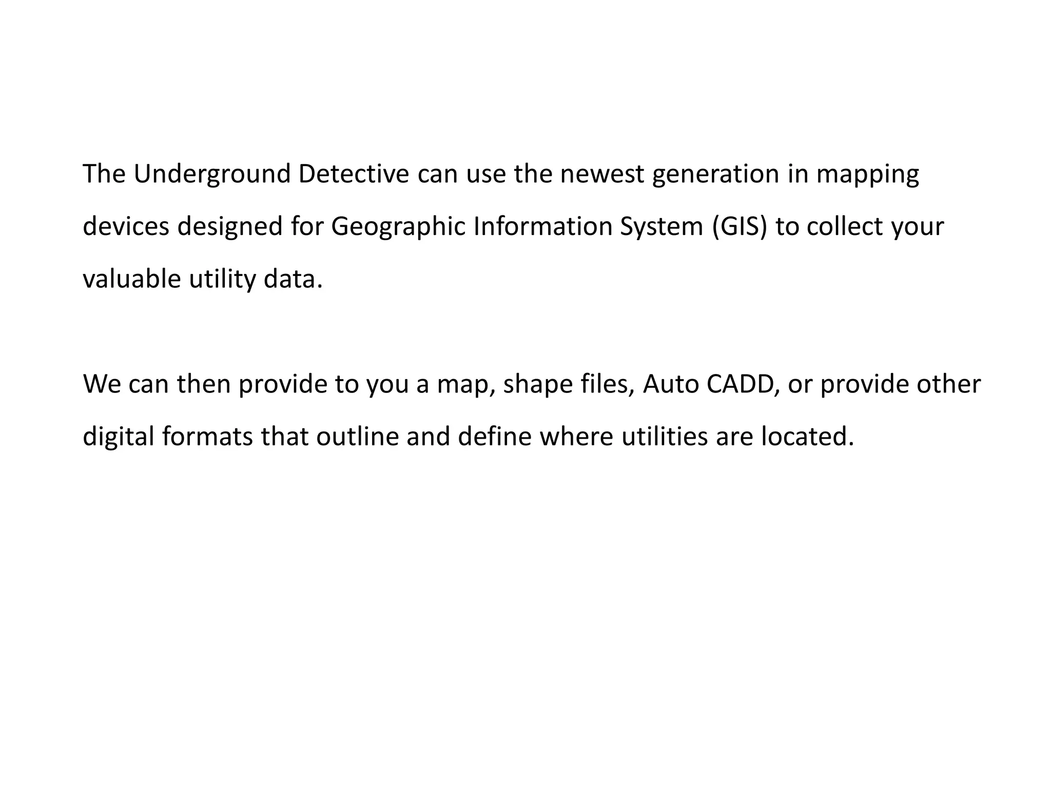 Utility Mapping and Its Uses | PDF