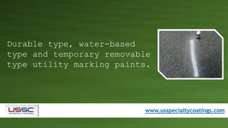 Utility marking paint | PPT