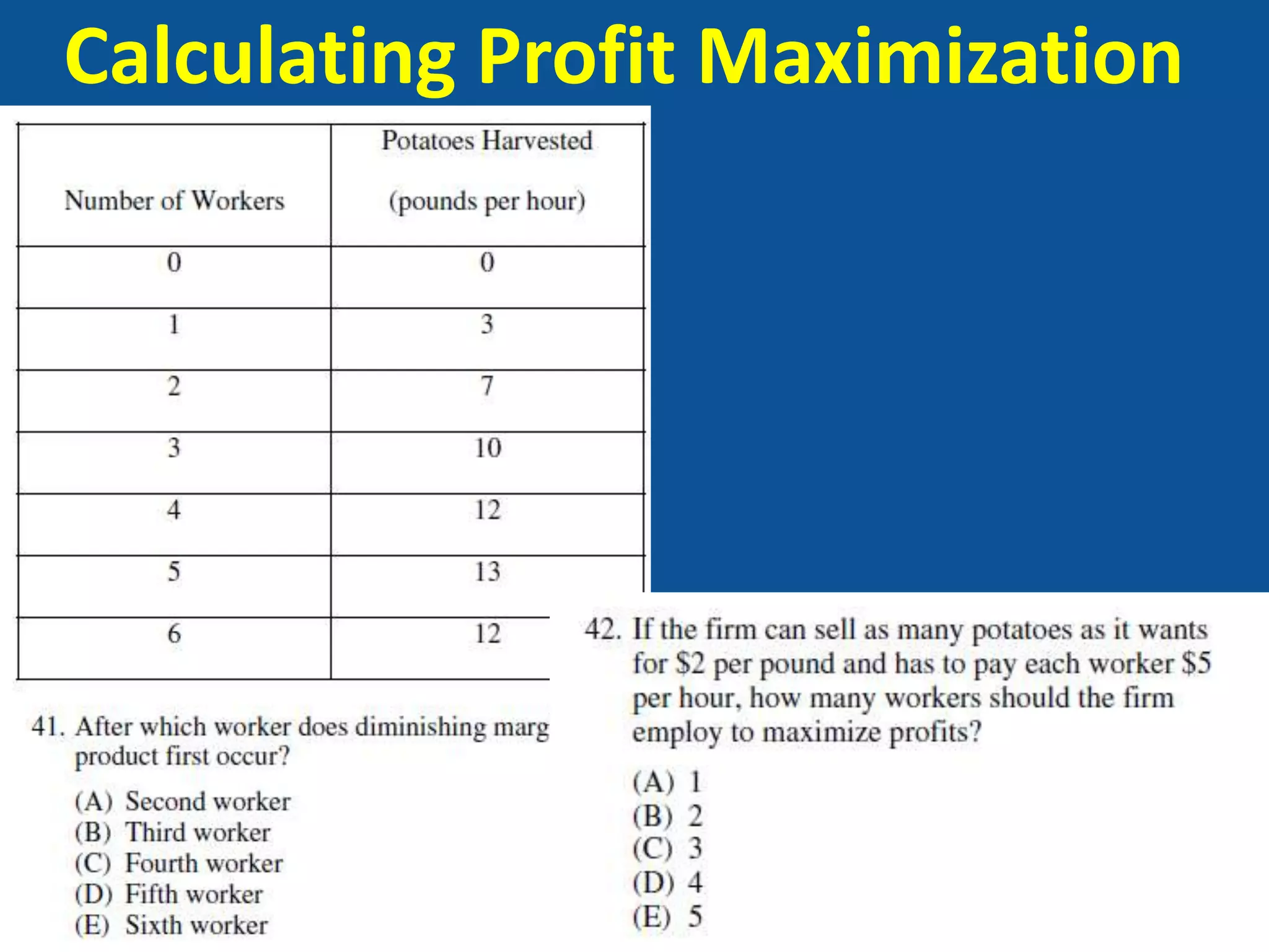 Utility maximization | PPTX