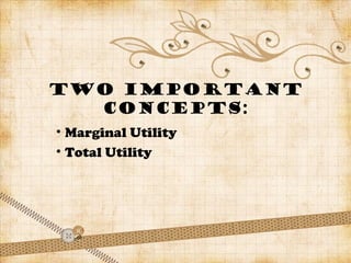 Utility Maximization | PPT