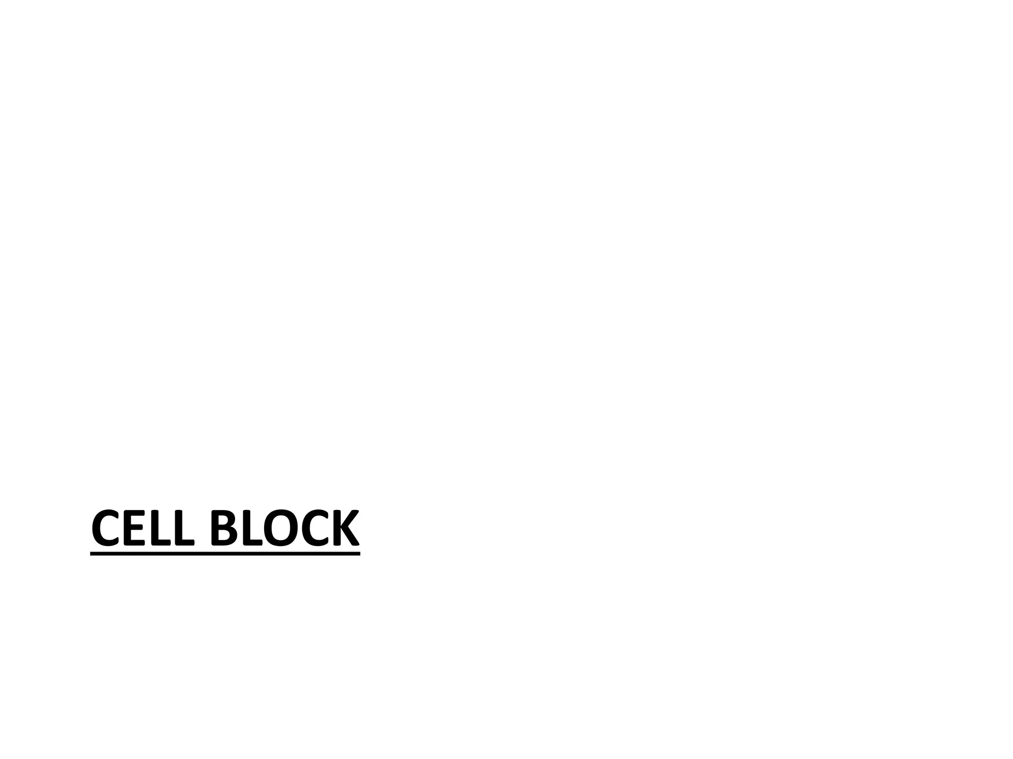 Utility of cell block in cytology. | PPTX