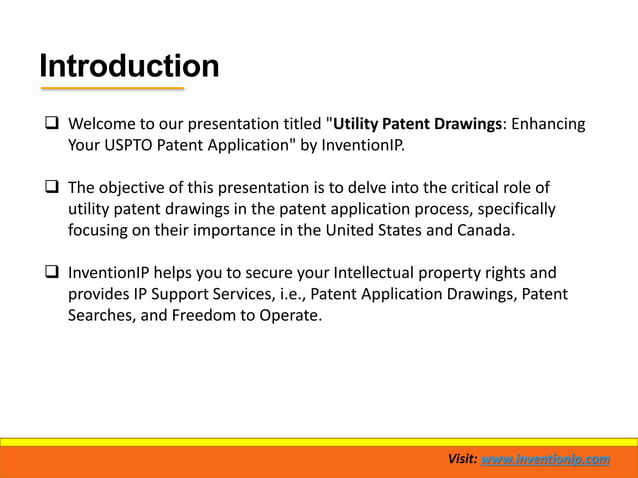 Utility Patent Drawings: Enhancing Your USPTO Patent Application | InventionIP | PPT