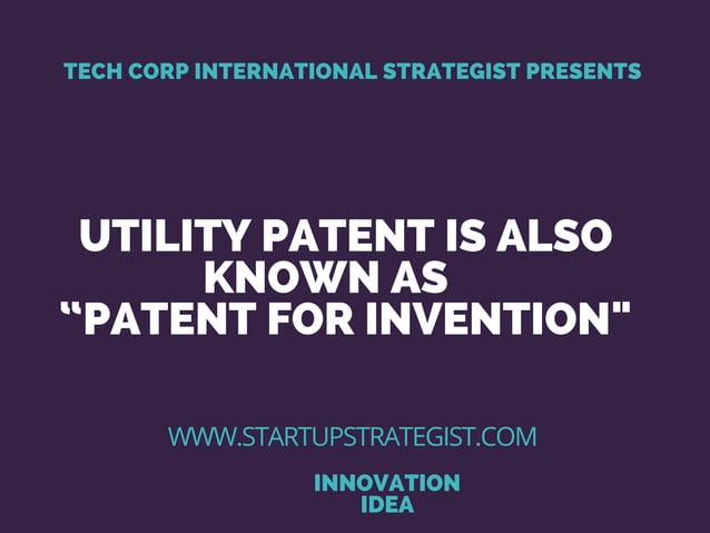 Utility patents | PDF