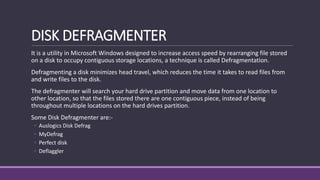 Utility program | PPT