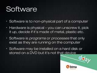 Types of Software - Y9 Computing | PPT
