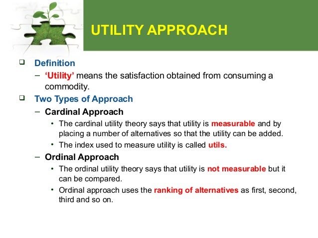 Utility Meaning