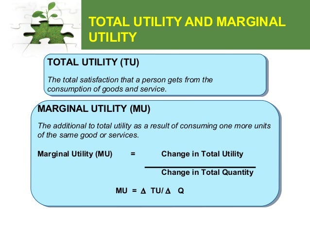Utility theory