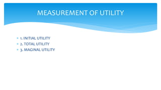 utility cardinal theory in economics.ppt | Water Services | Home Utilities