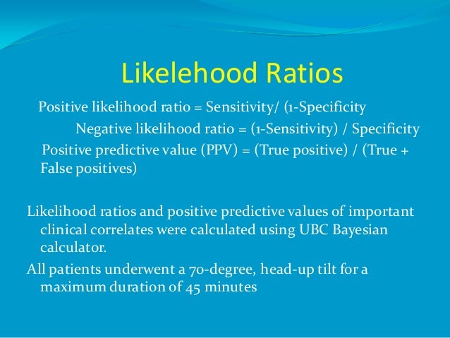 Utility value of tilt table testing in evaluation
