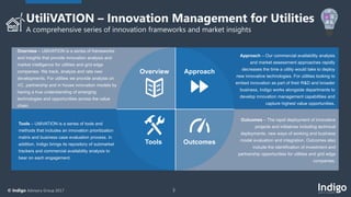 UtiliVATION - Utility Innovation - Indigo Advisory Group | PDF