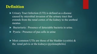 URINARY TRACT INFECTIOM | PPTX
