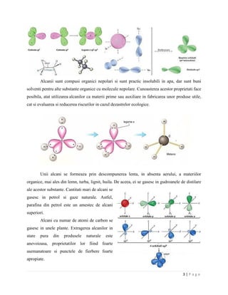 Utilizarea alcanilor | PDF