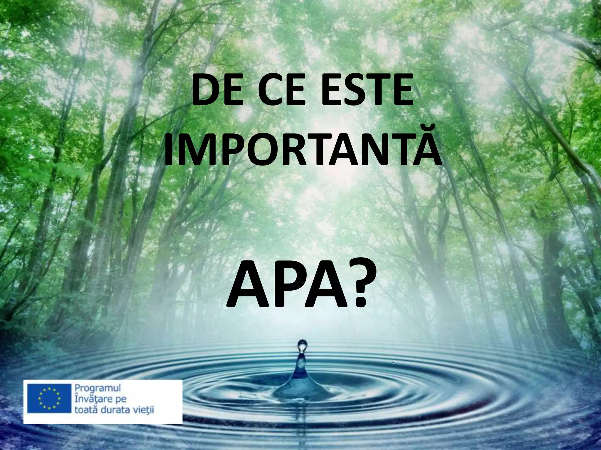 Utilizarile apei | PPTX