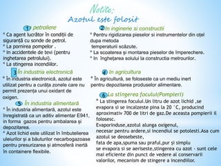 Utilizarea azotului | PPTX