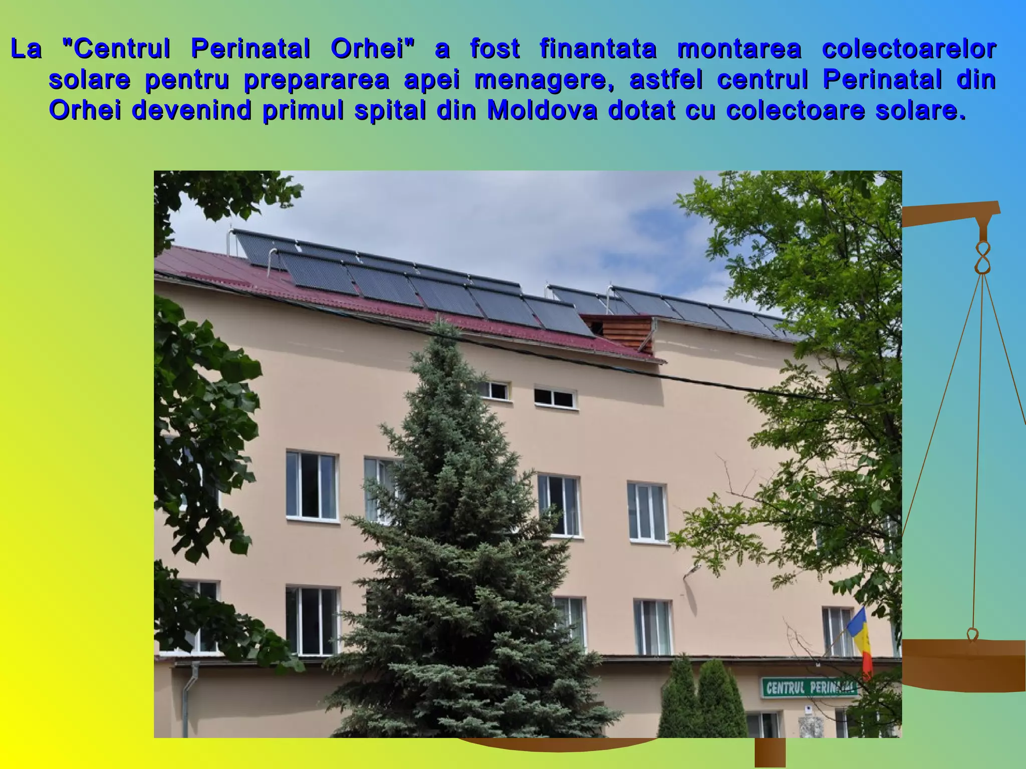 Oportunitati de utilizare a energiei solare pentru prepararea apei ...