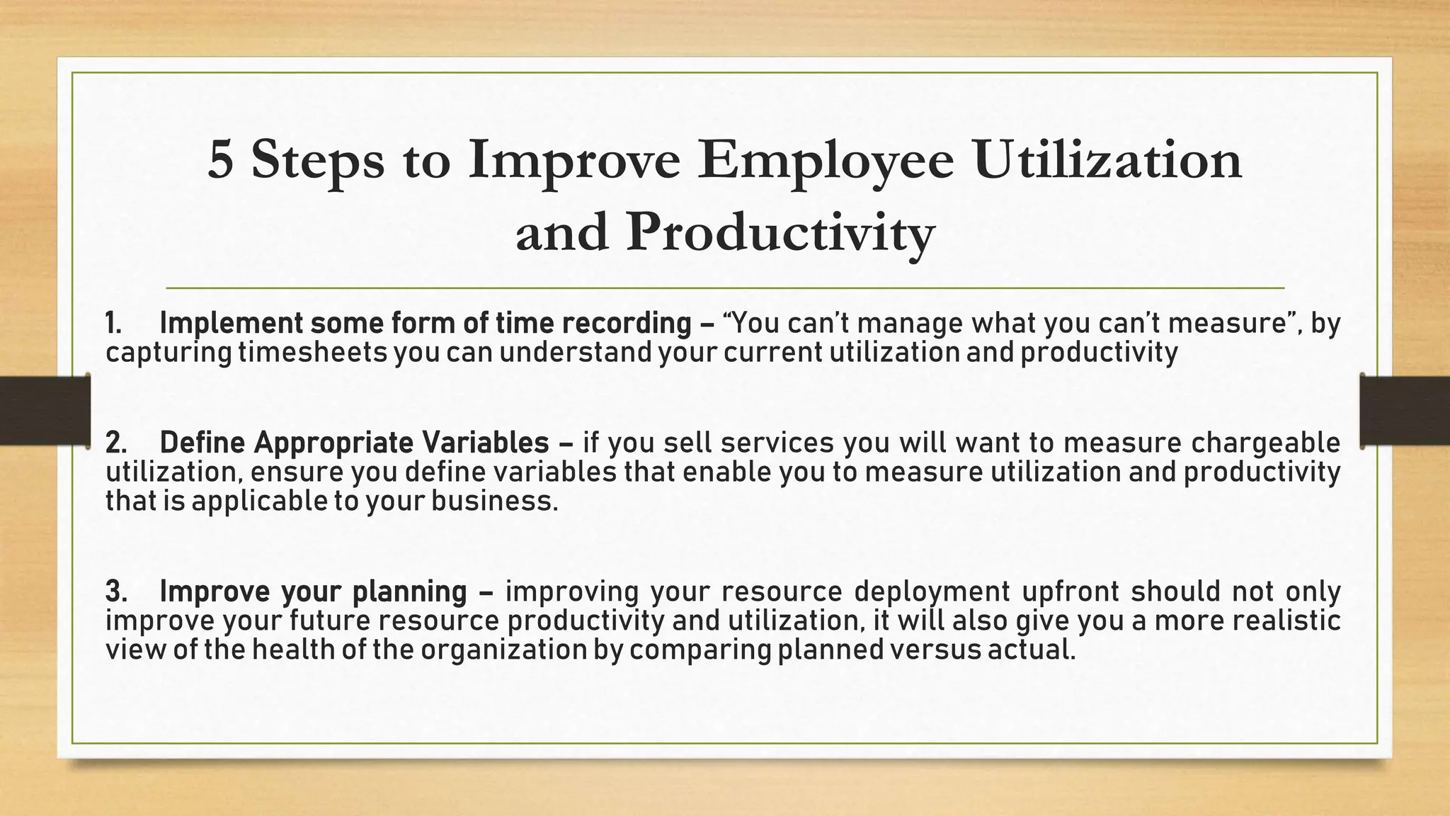 UTILIZATION of Resources for an organization.pptx
