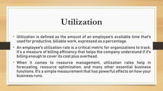 UTILIZATION of Resources for an organization.pptx