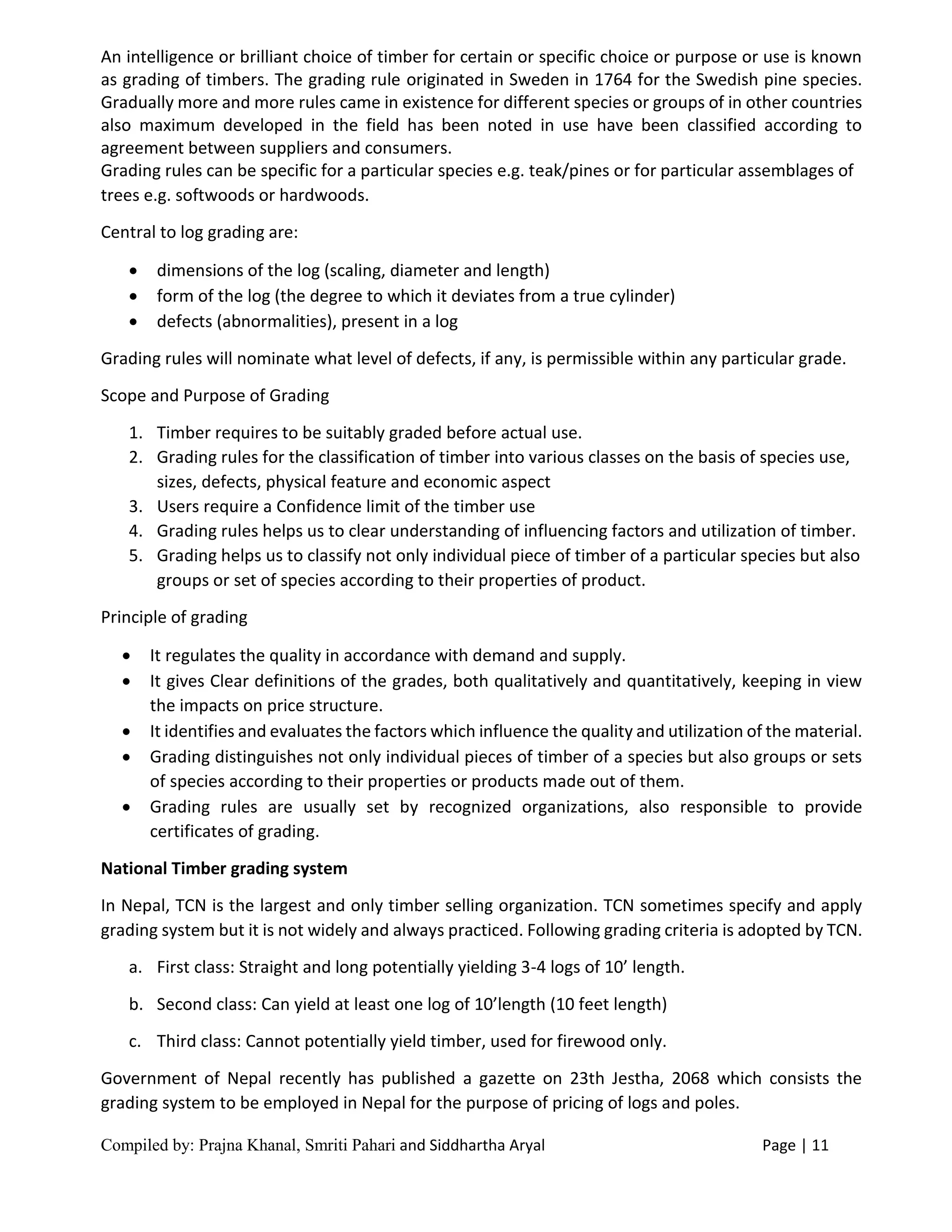 Forest Products Utilization | PDF