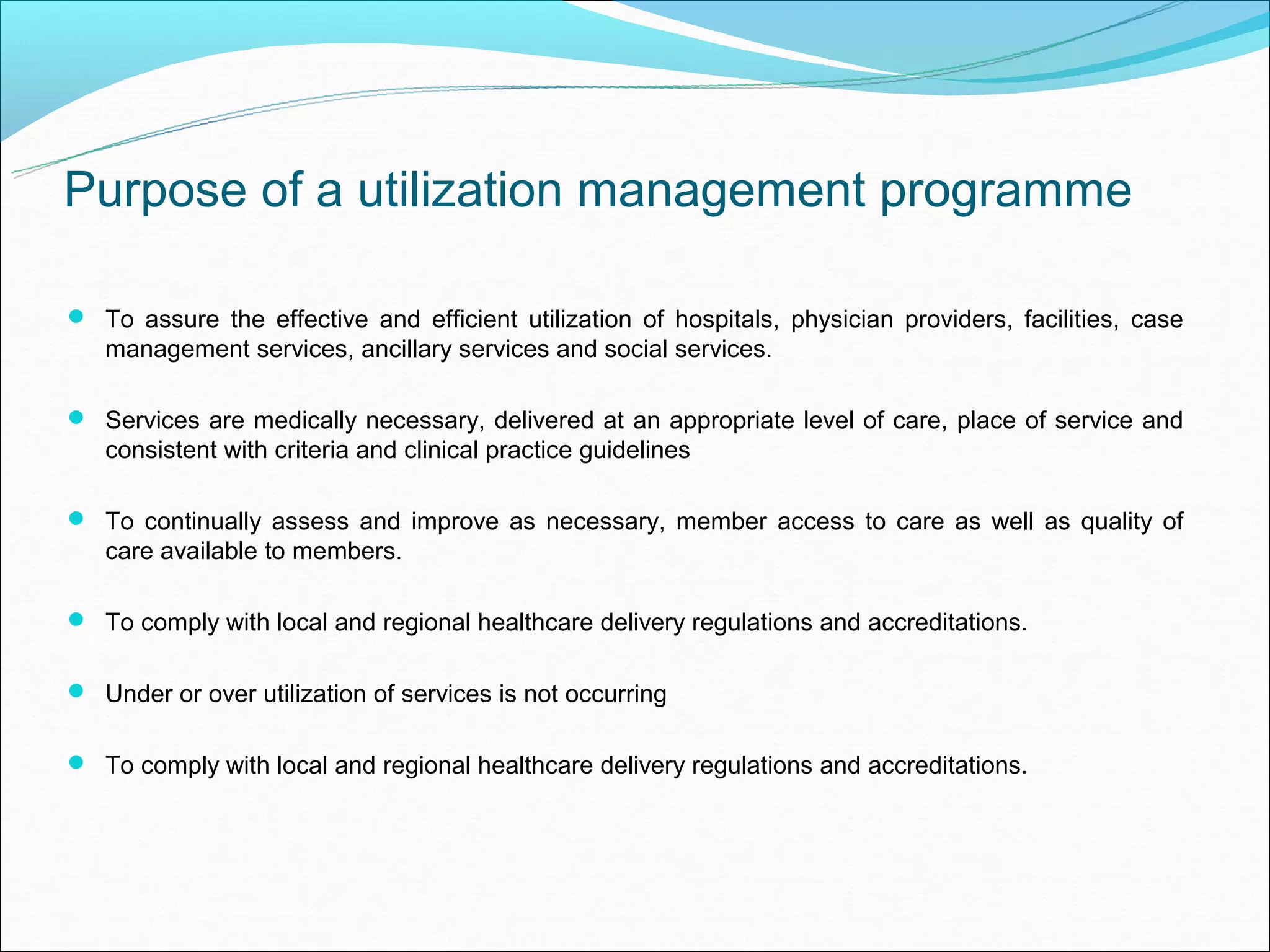 Utilization Management | PPT