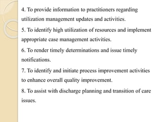 Utilization management | PPTX