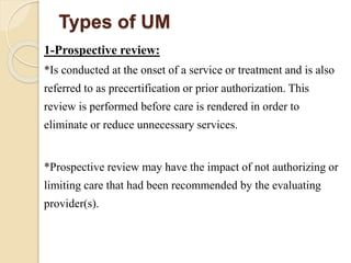 Utilization management | PPTX