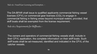 UTILIZATION, MANAGEMENT, DEVELOPMENT, CONSERVATION AND ALLOCATION ...