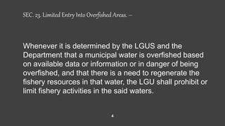 UTILIZATION, MANAGEMENT, DEVELOPMENT, CONSERVATION AND ALLOCATION ...