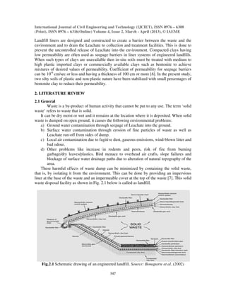 Utilization of bentonite silt mixtures as seepage barriers in liner ...