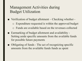 Utilisation of budget .pptx