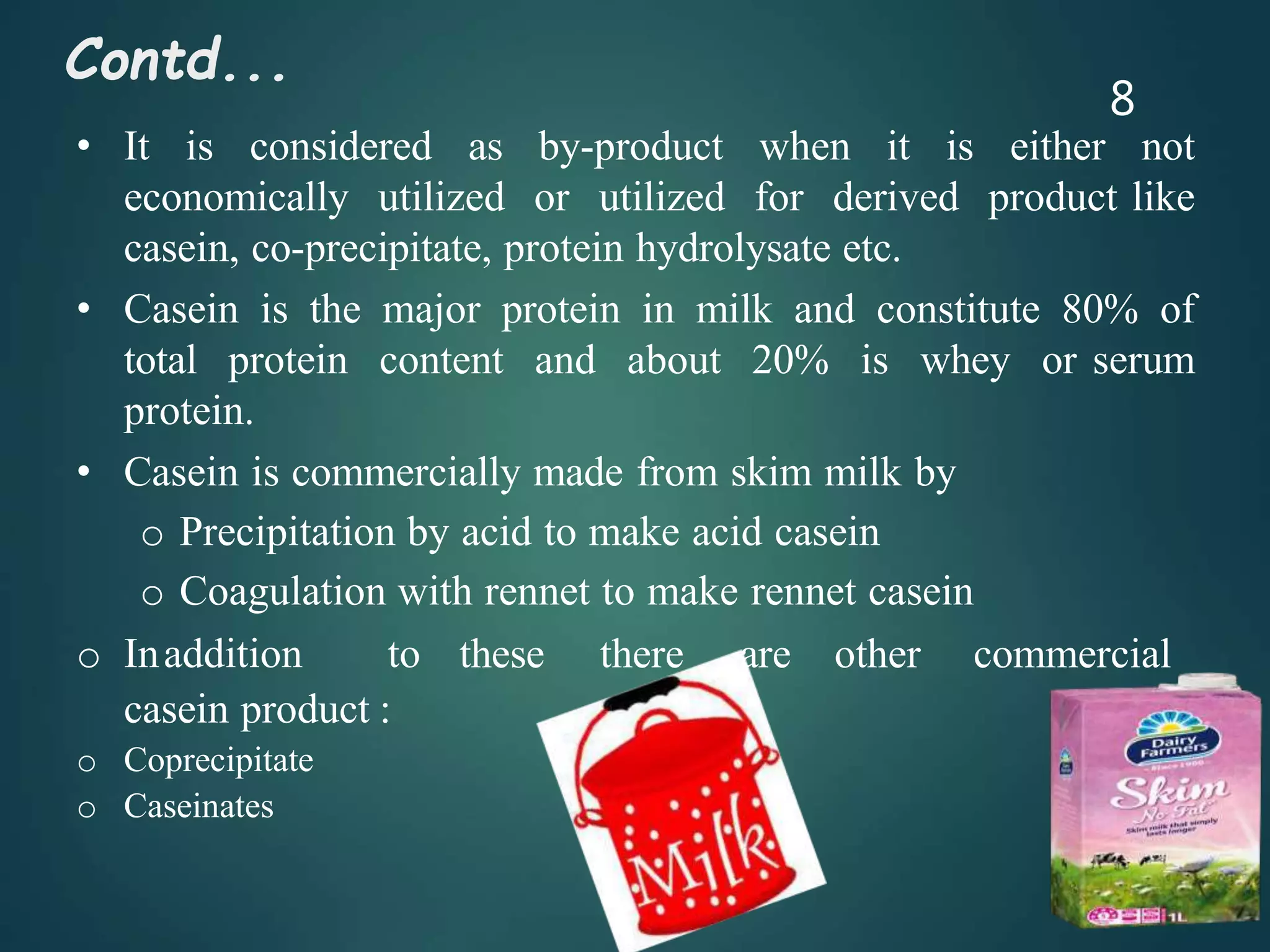 Utilization of dairy by product | PPTX