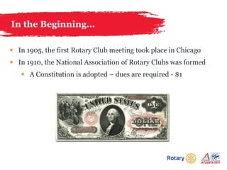 A Vibrant Rotary: What Your Dues Pay For | PPTX