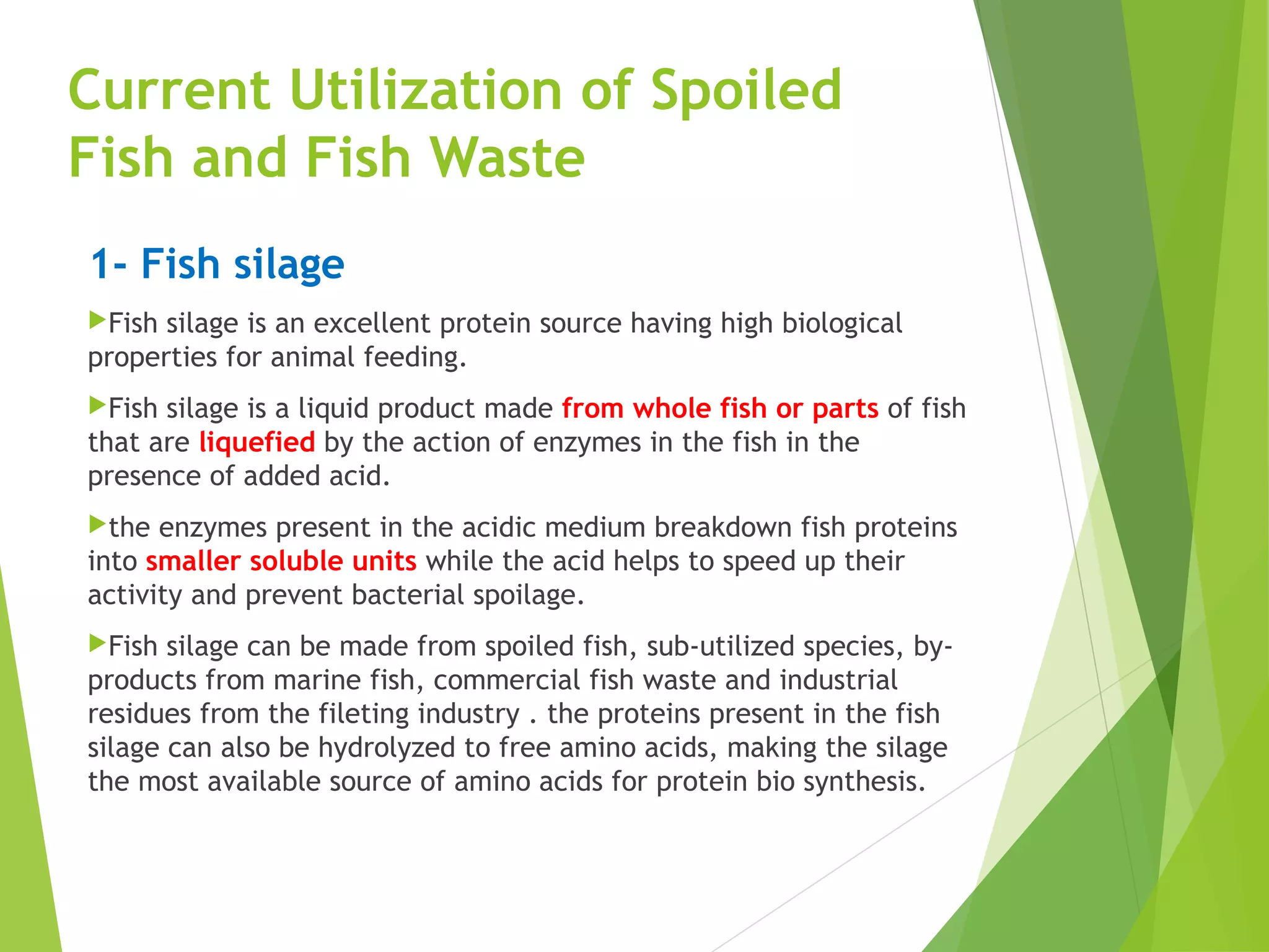 Utilization of fish wastes | PPT