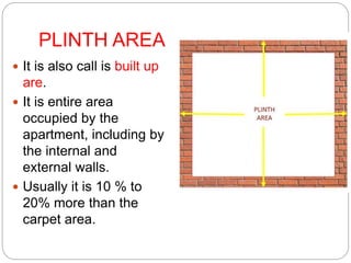 Utilization of maximum carpet area by efective interior Design | PPT