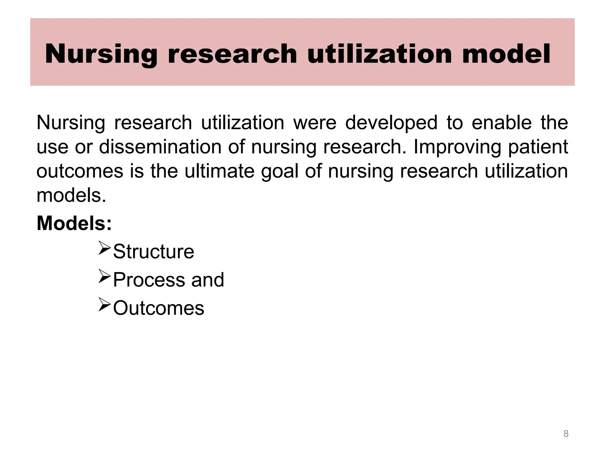 Nursing research; utilization of research findings.pptx