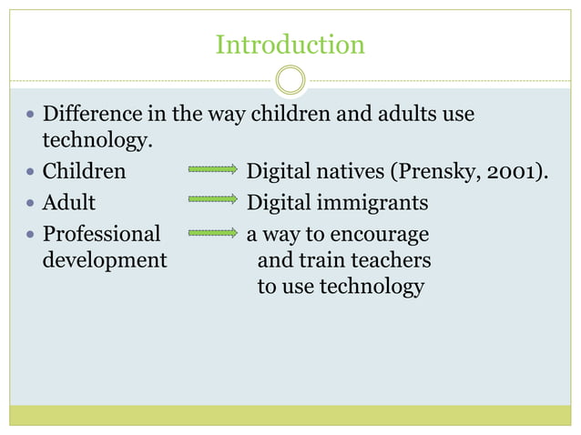 Utilization of technology in the classroom | PPT