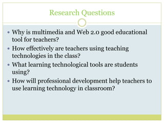 Utilization of technology in the classroom | PPT