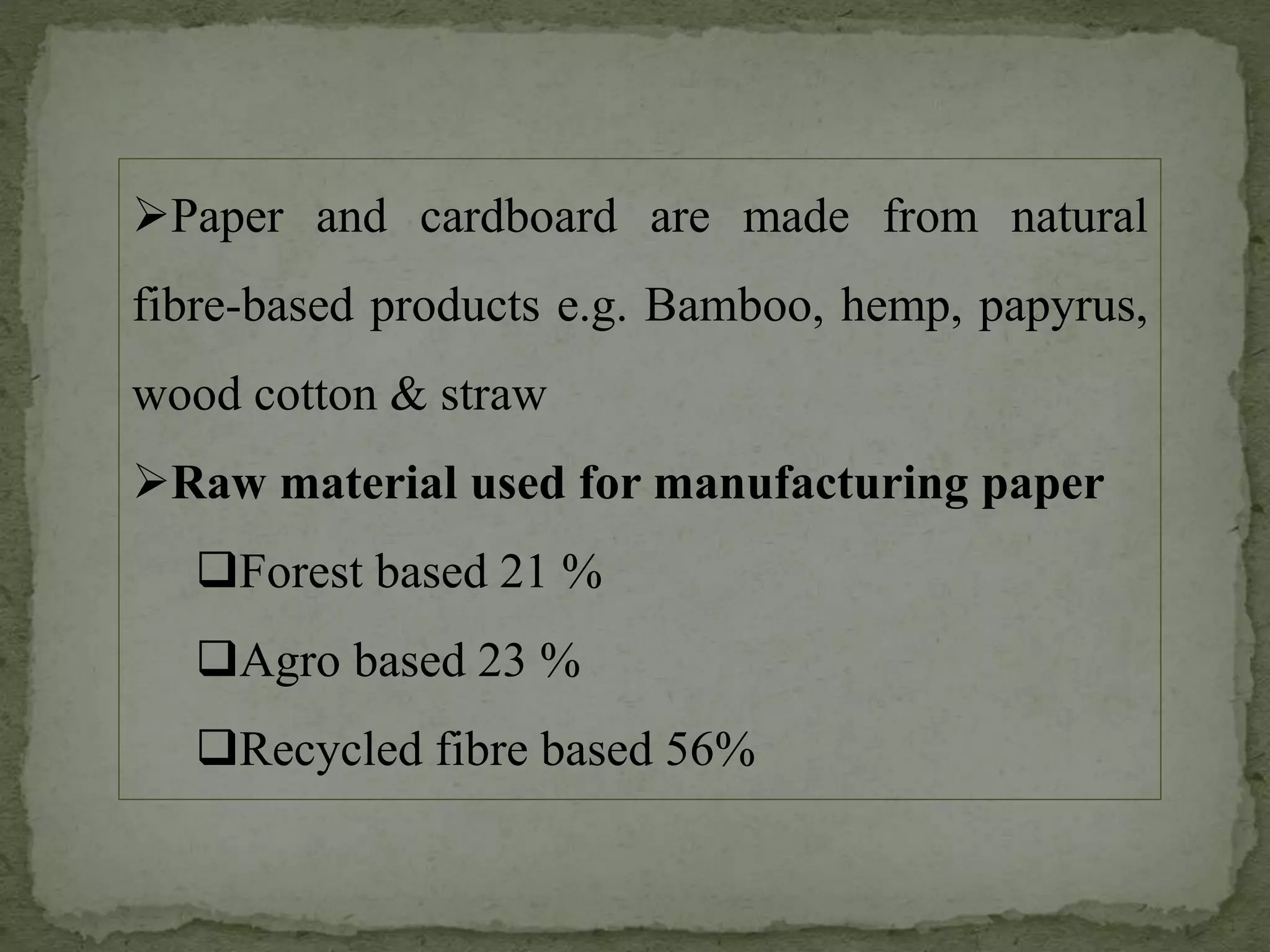 Utilization of waste for paper production | PPTX