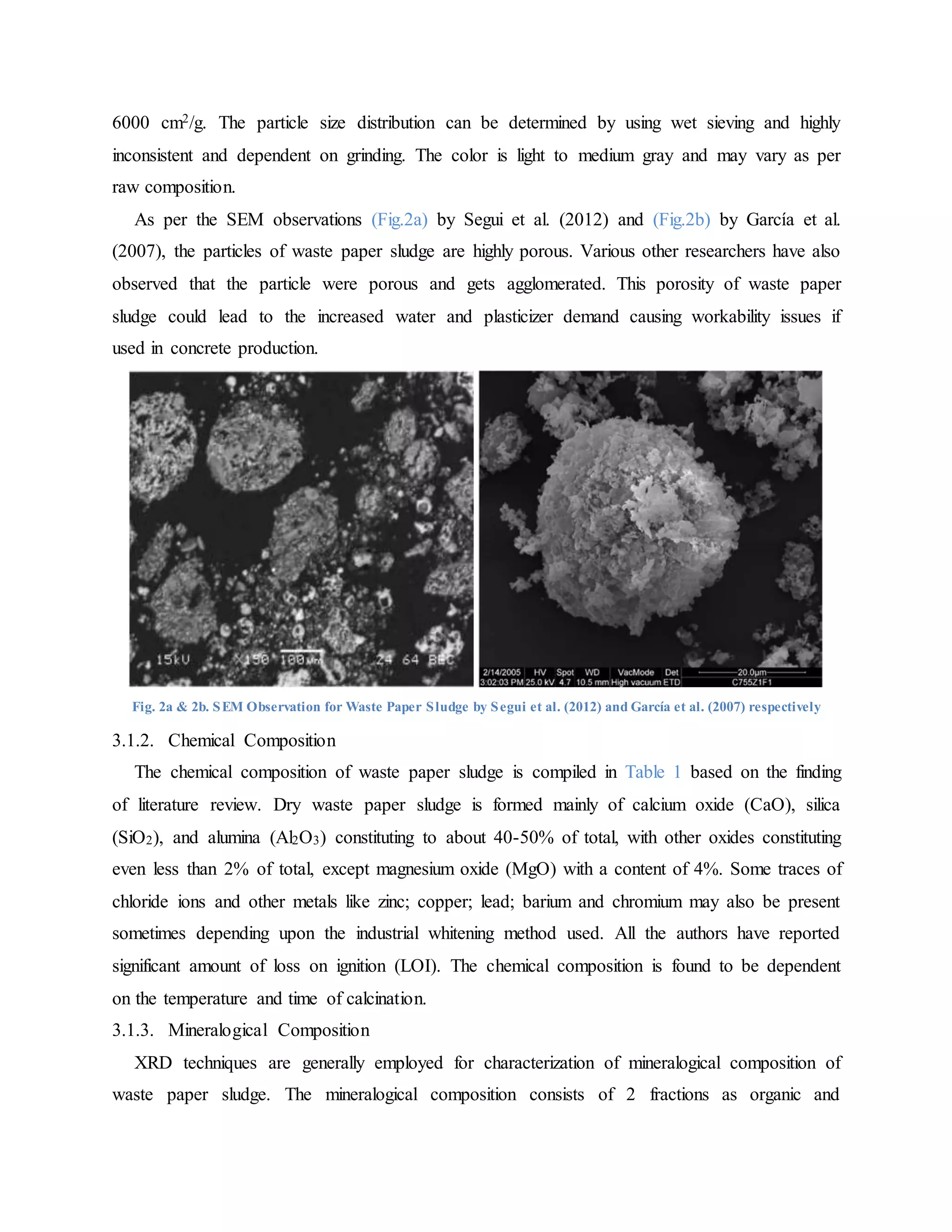 Utilization of waste paper sludge in construction industry | PDF | Free ...