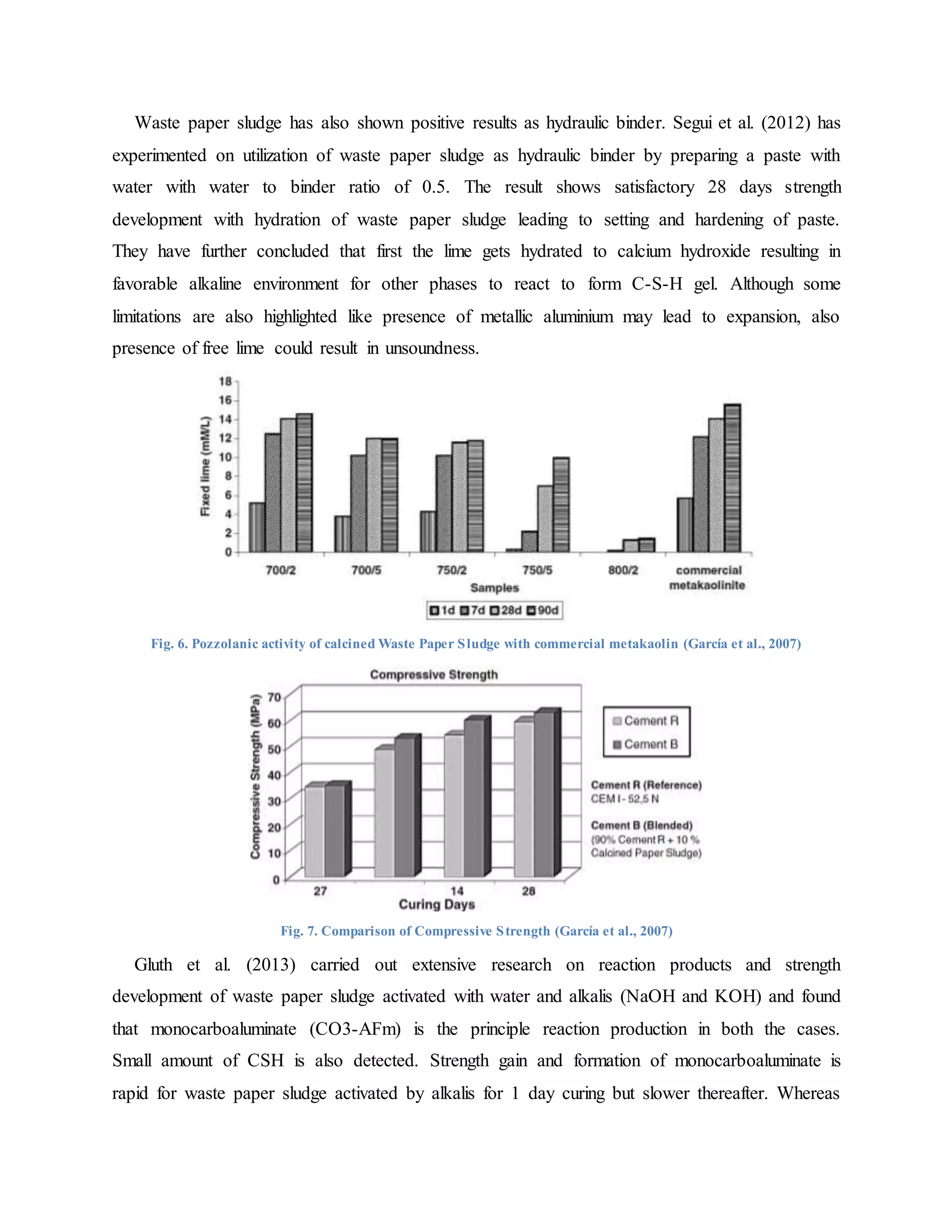Utilization of waste paper sludge in construction industry | DOCX