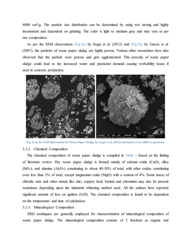 Utilization of waste paper sludge in construction industry | PDF | Free ...