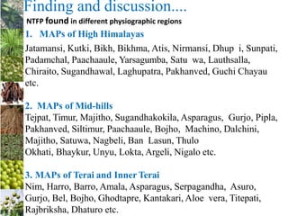 Trade Status of NTFPs in Nepal | PPTX