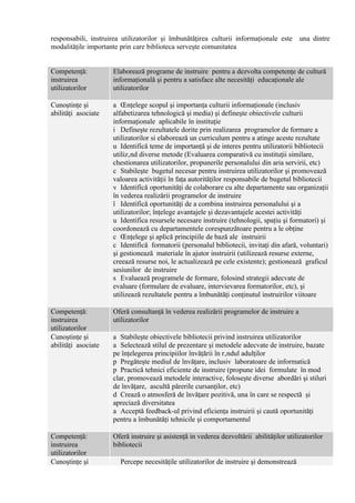 Utilizatori competenţe | DOC