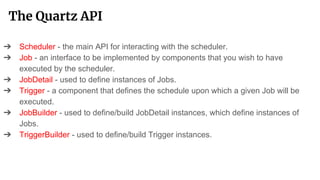 Quartz to Implement Scheduling Service | PDF