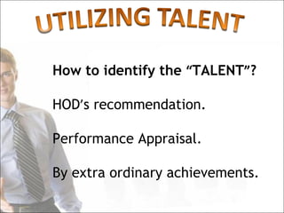 Utilizing talent | PPT