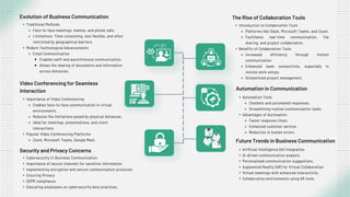 Utilizing Technology to Enhance Business Communication | PPTX | Web ...