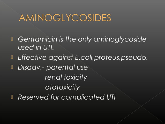 Urinary Tract Infection | PPT