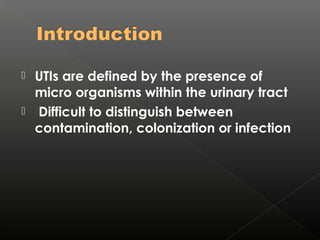 Urinary Tract Infection | PPT